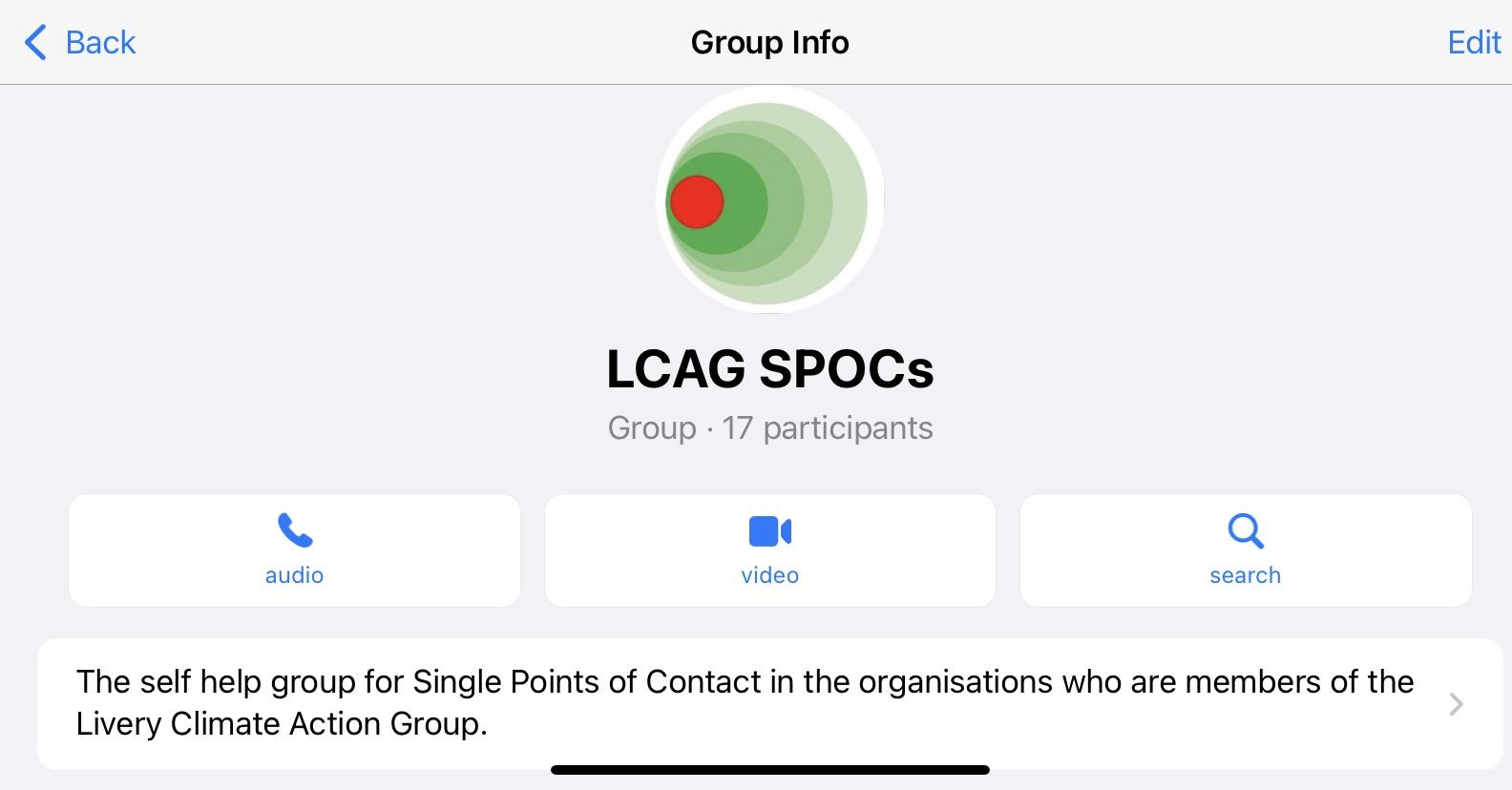 Livery Climate Action Group 1st SPOC meeting - Livery Climate Action Group